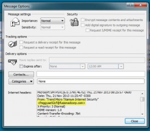 trend micro titanium internet security bogus email phishing scam - from ...