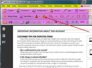 How To Restore Menu Bar In Adobe Acrobat (And ToolBars Too)